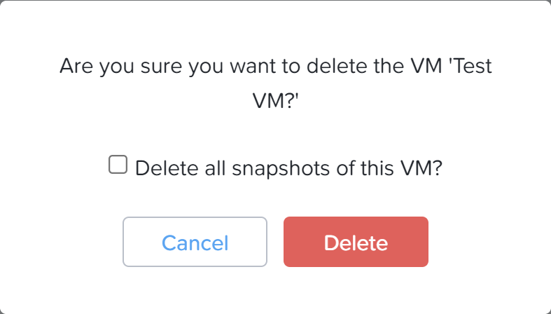 Delete VM and keep snapshots - Jeroen Tielen