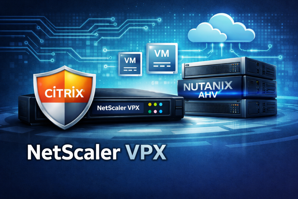 Upgrading Citrix NetScaler VPX to the Nutanix AHV version - Jeroen Tielen